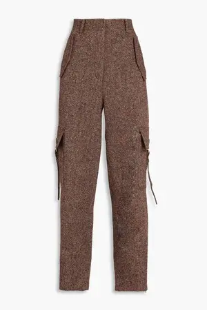 Zimmermann Tweed Cargo Pants - Brown