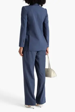 Zimmermann Doublebreasted Crepe Blazer