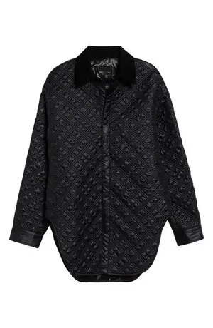 Moncler Quilted Shirt Jacket