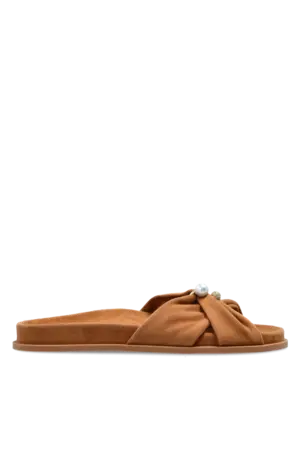 JIMMY CHOO Rafi’ Slides - Brown