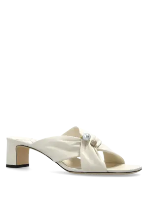 JIMMY CHOO Rafi 45’ Heeled Mules