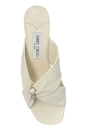 JIMMY CHOO Rafi 45’ Heeled Mules