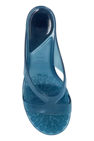 JIMMY CHOO Jelly Drop 50’ Heeled Mules