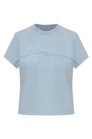 Alexander Wang T-shirt With Logo - Blue
