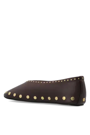 GANNI Ballet Flats With Studs