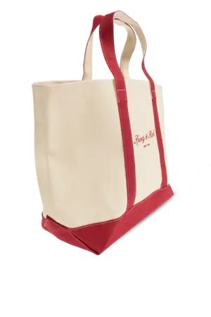 SPORTY & RICH Marine" Collection Canvas Tote Bag