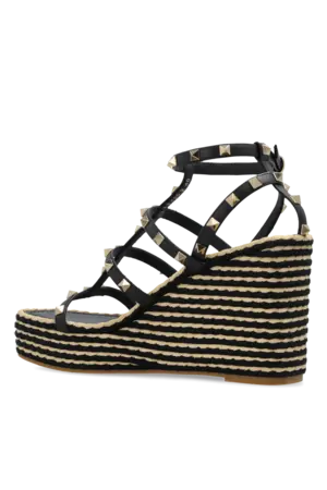 Valentino Garavani Wedge Sandals With Studs