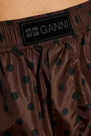 GANNI Polka Dot Patterned Shorts