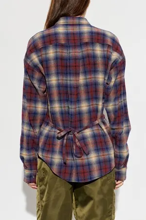Dsquared2 Shirt Tied At The Waist