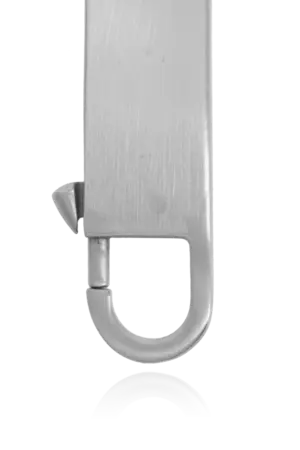 Rick Owens Brass Keychain
