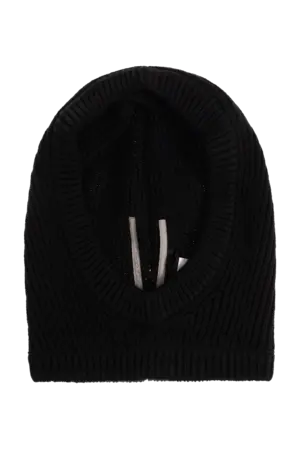 Rick Owens Cashmere Hood - Black