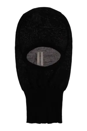 Rick Owens Cashmere Balaclava - Black