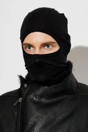 Rick Owens Cashmere Balaclava