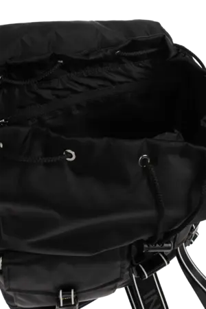 GANNI Backpack With Logo Patch