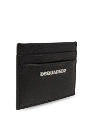Dsquared2 Leather Card Holder With Logo