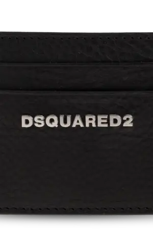 Dsquared2 Leather Card Holder With Logo