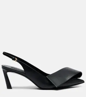 Givenchy Twisted Ribbon Slingback Pumps