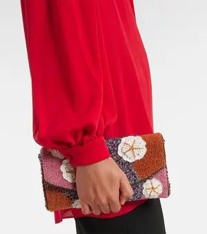 Valentino Garavani Tie-neck Silk Georgette Blouse - Red
