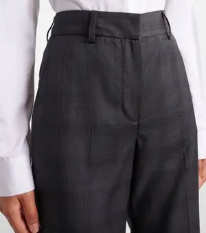 BLAZÉ MILANO Lundy Virgin Wool Flared Pants