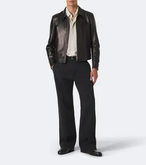 TOM FORD Leo Leather Loafers