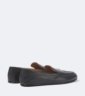 TOM FORD Leo Leather Loafers
