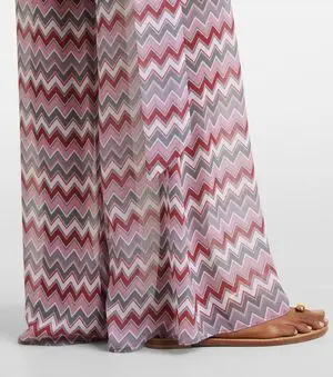 BANANHOT Bowie Chevron Flared Pants