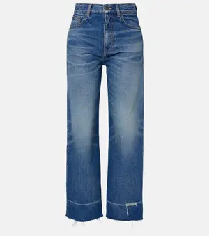 Chloe Dark Wash Bottoms For Women