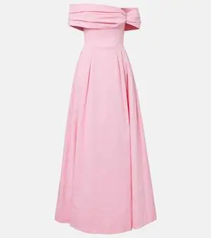 Rebecca Vallance Dianthe Off-the-shoulder Gown