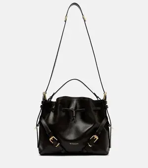 Givenchy Voyou Small Leather Shoulder Bag - Brown