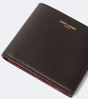Saint Laurent Leather Bifold Wallet