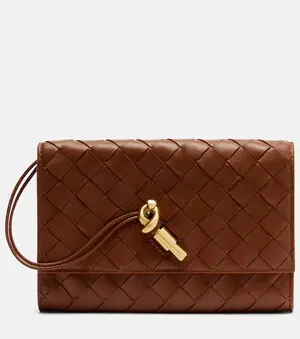 Bottega Veneta Intrecciato Pouch - Red