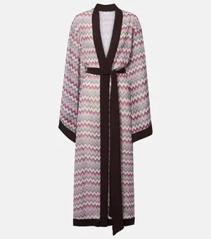 BANANHOT Jim Chevron Cotton Beach Cover-up - Multicoloured