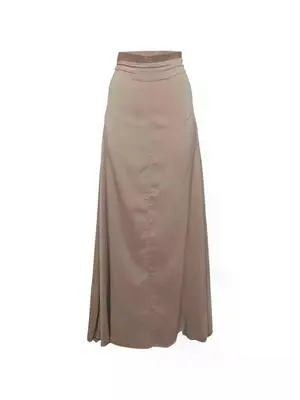 Brunello Cucinelli Monili Waistband Straight Cut Skirt