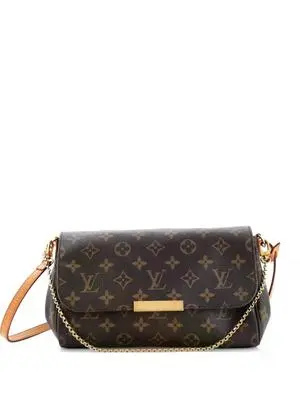 LOUIS VUITTON Monogram Canvas Mm Crossbody Bag - Brown