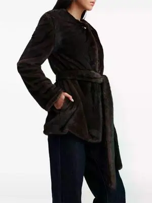 Anna Quan Braque Faux-fur Belted Jacket
