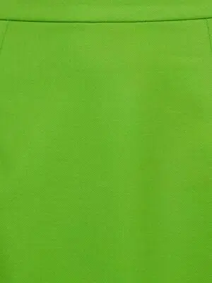 Attico Curved Hem Mini Skirt