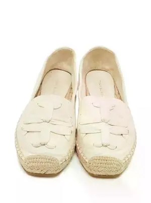 Tory Burch Ines Leather Espadrilles