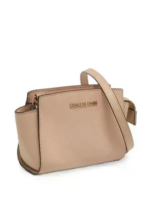 Michael Kors Selma Leather Crossbody Bag