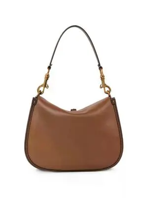 Etro Medium Leather Pony Bag With Texan Embroidery
