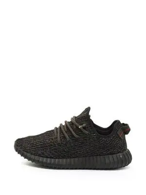ADIDAS X YEEZY Boost 350 Knitted Sneakers - Black