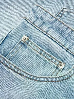 Ksubi Anti K Embroidered Denim Shorts