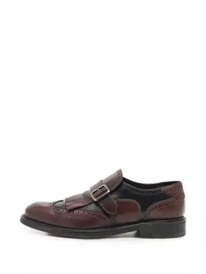 FERRAGAMO Genesis Fringe Detail Monk Shoes