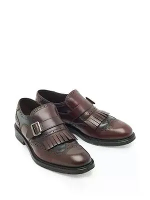 FERRAGAMO Genesis Fringe Detail Monk Shoes