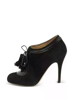 Valentino Garavani Tassel Ankle Boots - Black