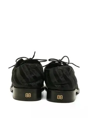 Balenciaga Logo-print Lace-up Derby Shoes