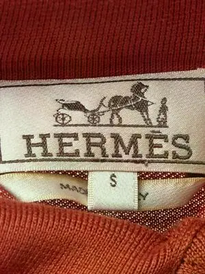 Hermès Pique Polo Shirt - Red