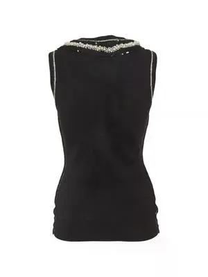 Dolce & Gabbana Beaded Knit Vest