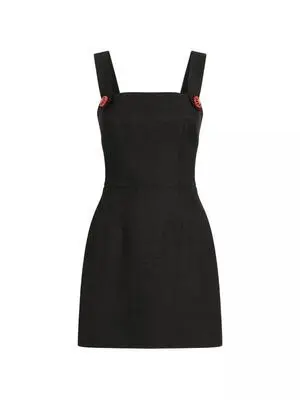 Dolce & Gabbana Square Neck Fabric Dress
