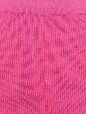 Jacquemus Ribbed Knit Crop Top And Shorts Set
