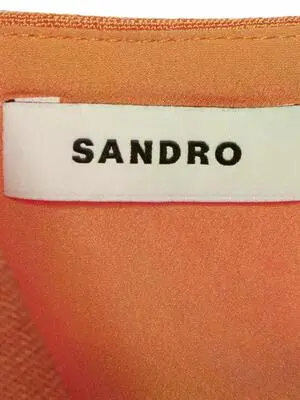 Sandro Gisele Ruffle Mini Dress